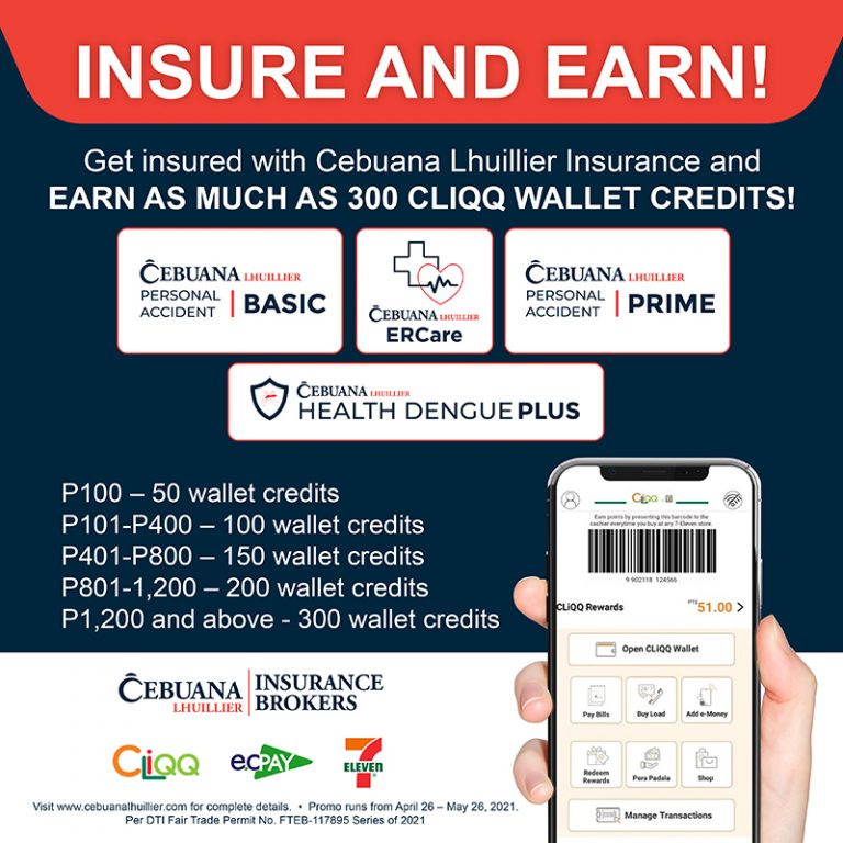 Insure and Earn | Cebuana Lhuillier Pawnshop
