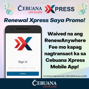 Promos| Cebuana Lhuillier