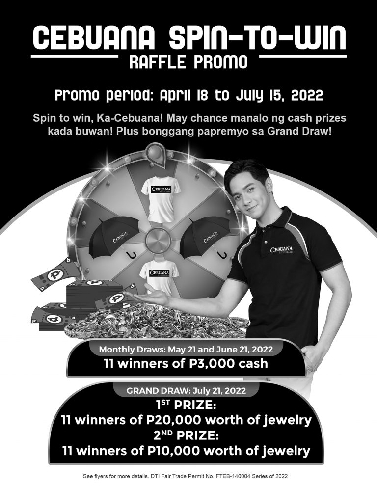 Promos| Cebuana Lhuillier