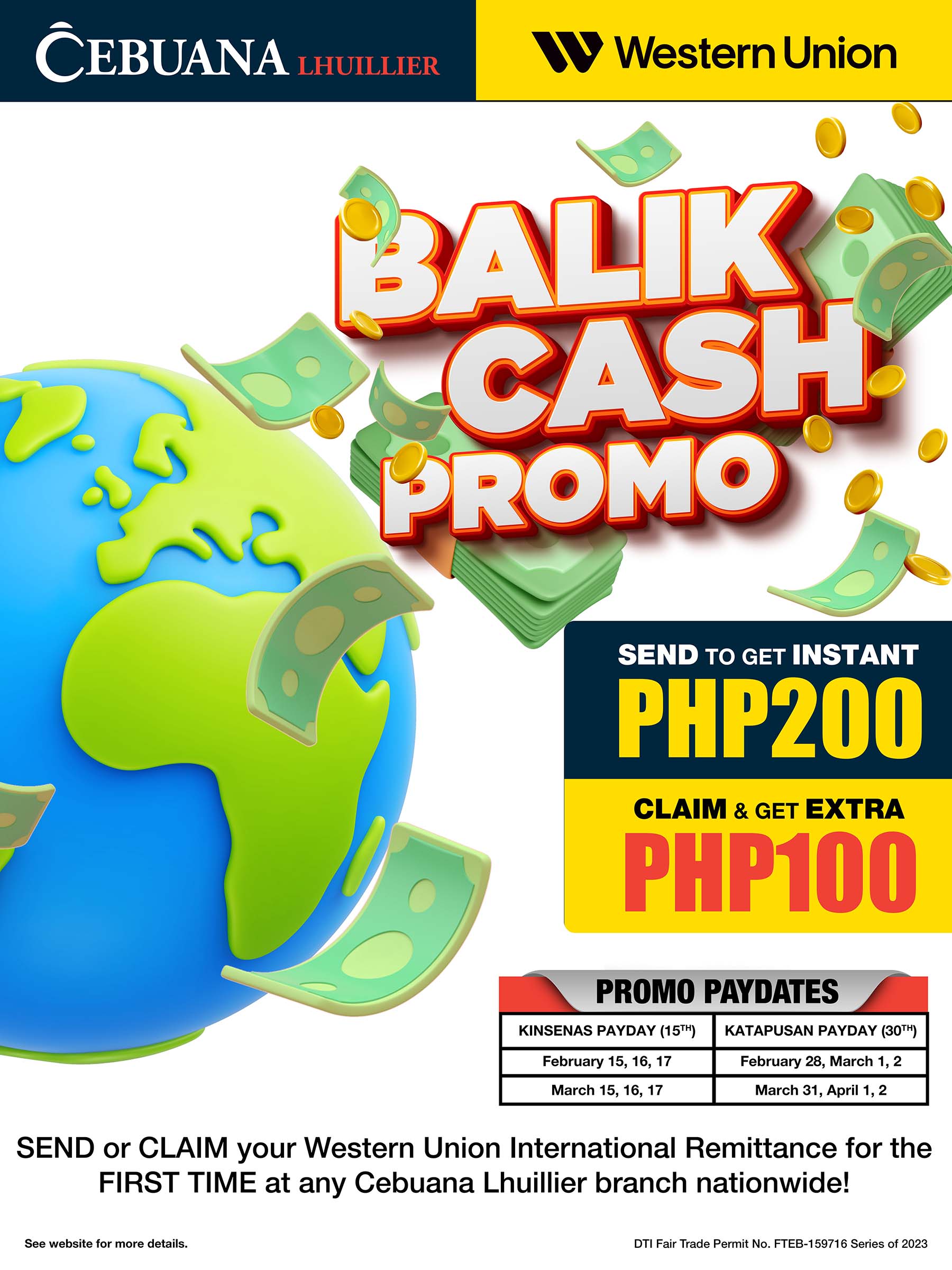 BALIK CASH PROMO Cebuana Lhuillier Pawnshop BALIK CASH PROMO Cebuana Lhuillier Pawnshop